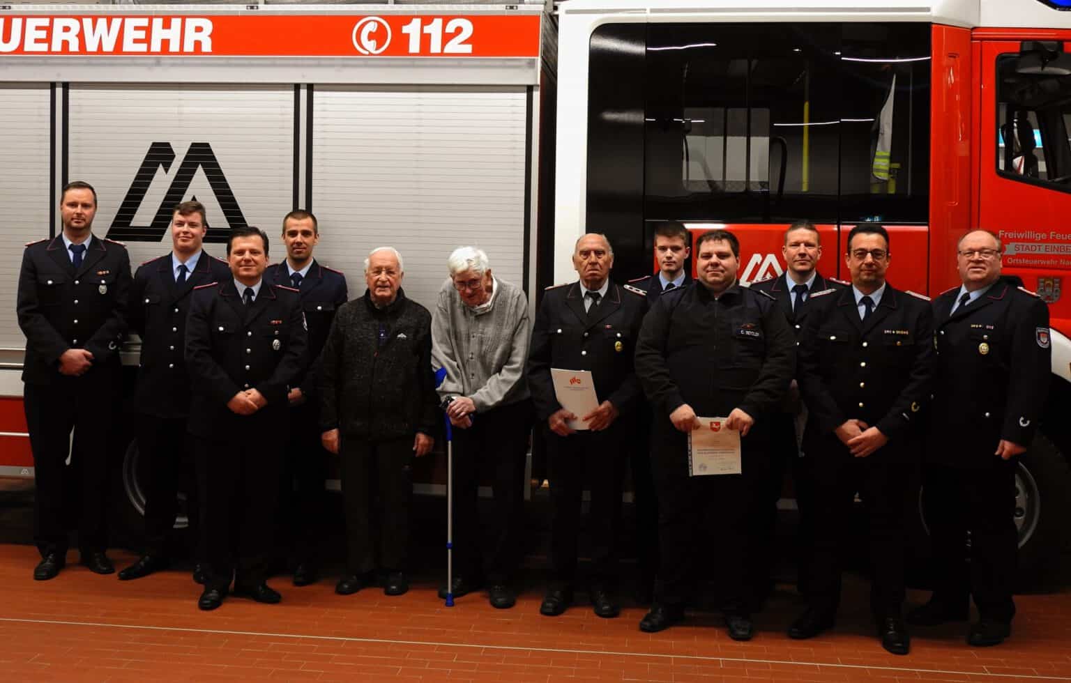 147. Jahreshauptversammlung der Ortsfeuerwehr Naensen stand im Zeichen ...